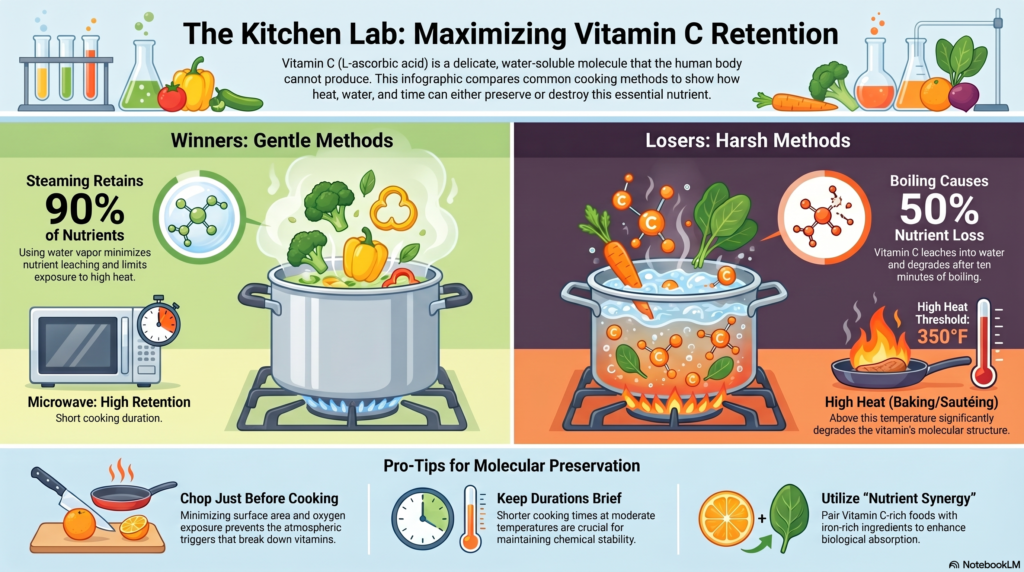 How Cooking Affects Vitamin C Content in Your Favorite Foods